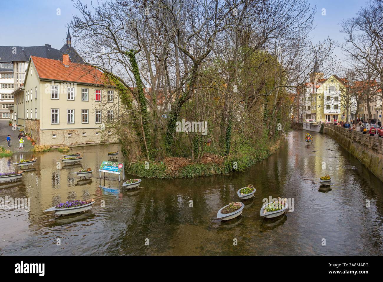 Erfurt river gera thuringen germany hi-res stock photography and images ...