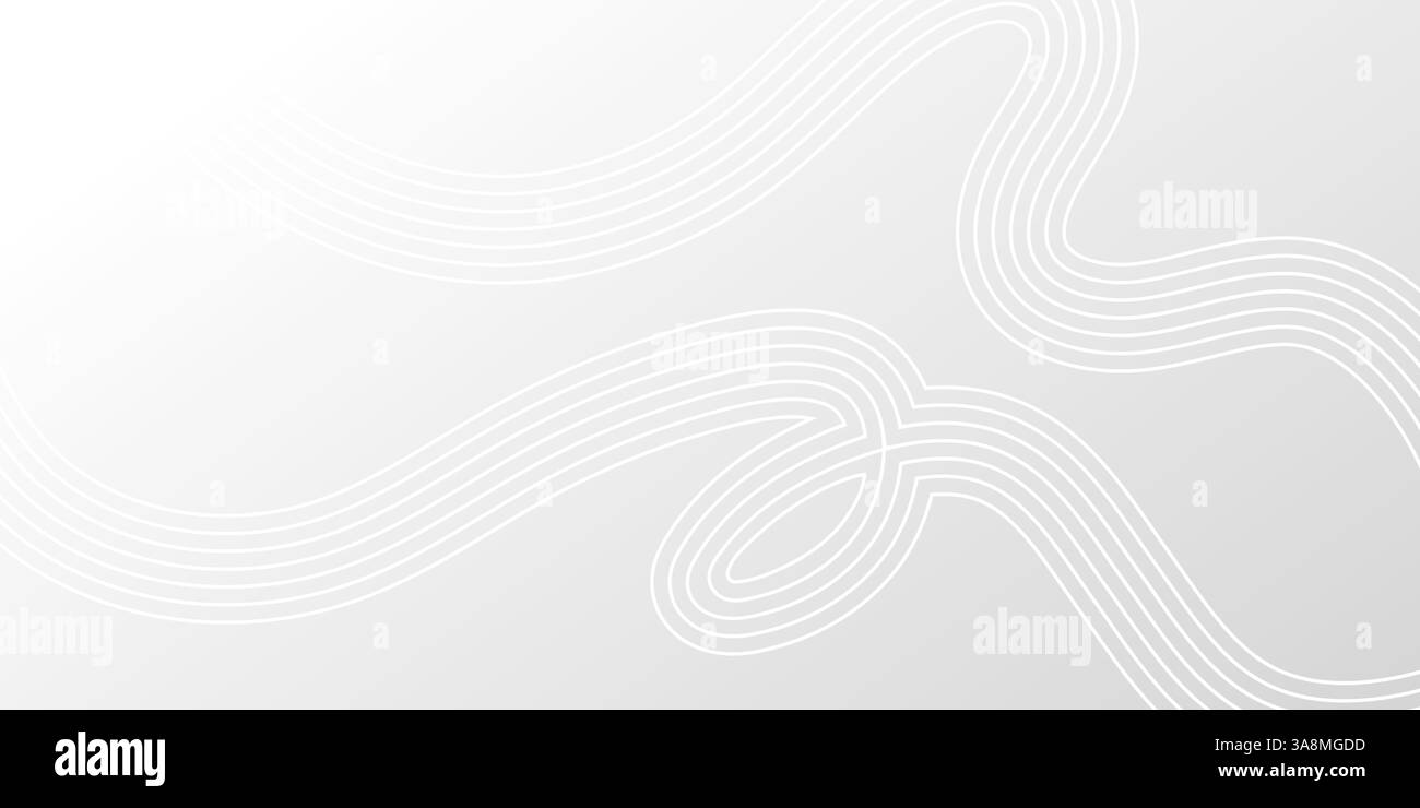 Grey gradient background with line waves. Minimal smooth elegant grey ...