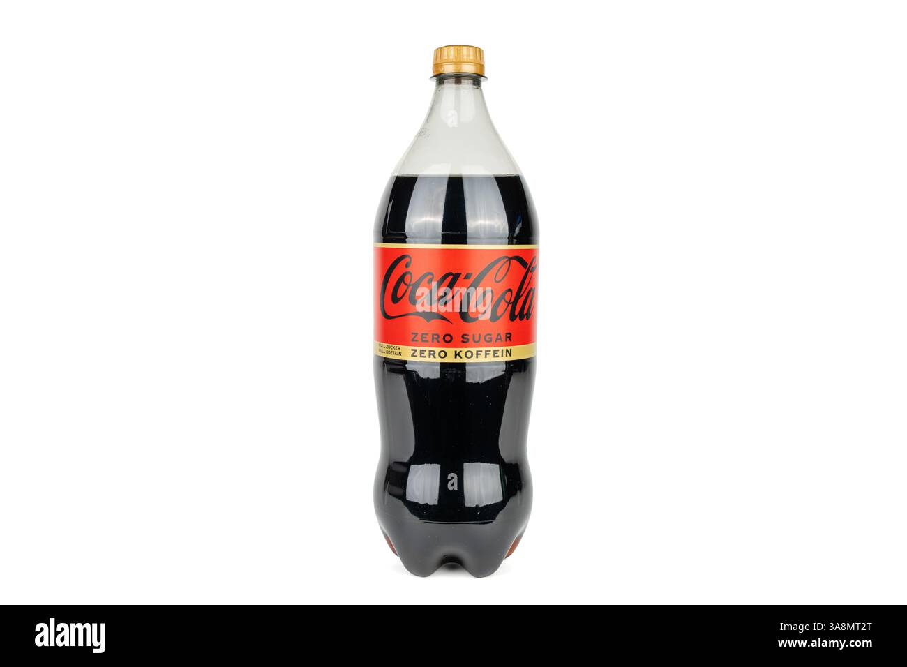 Germany Berlin March 25, 2025. A large bottle of Coca Cola. The bottle ...