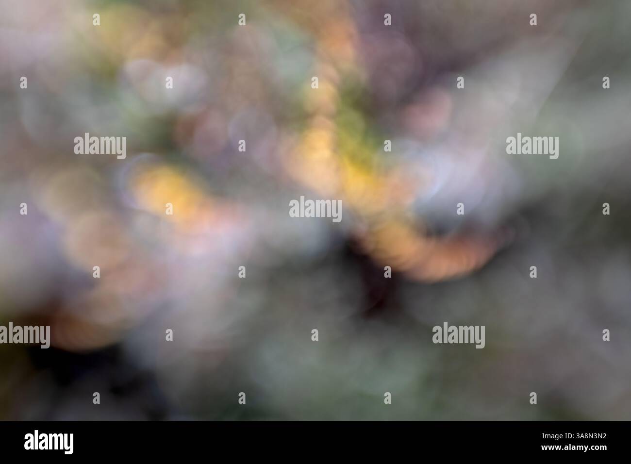 Texture, background with colorful, blurred light reflections Stock ...
