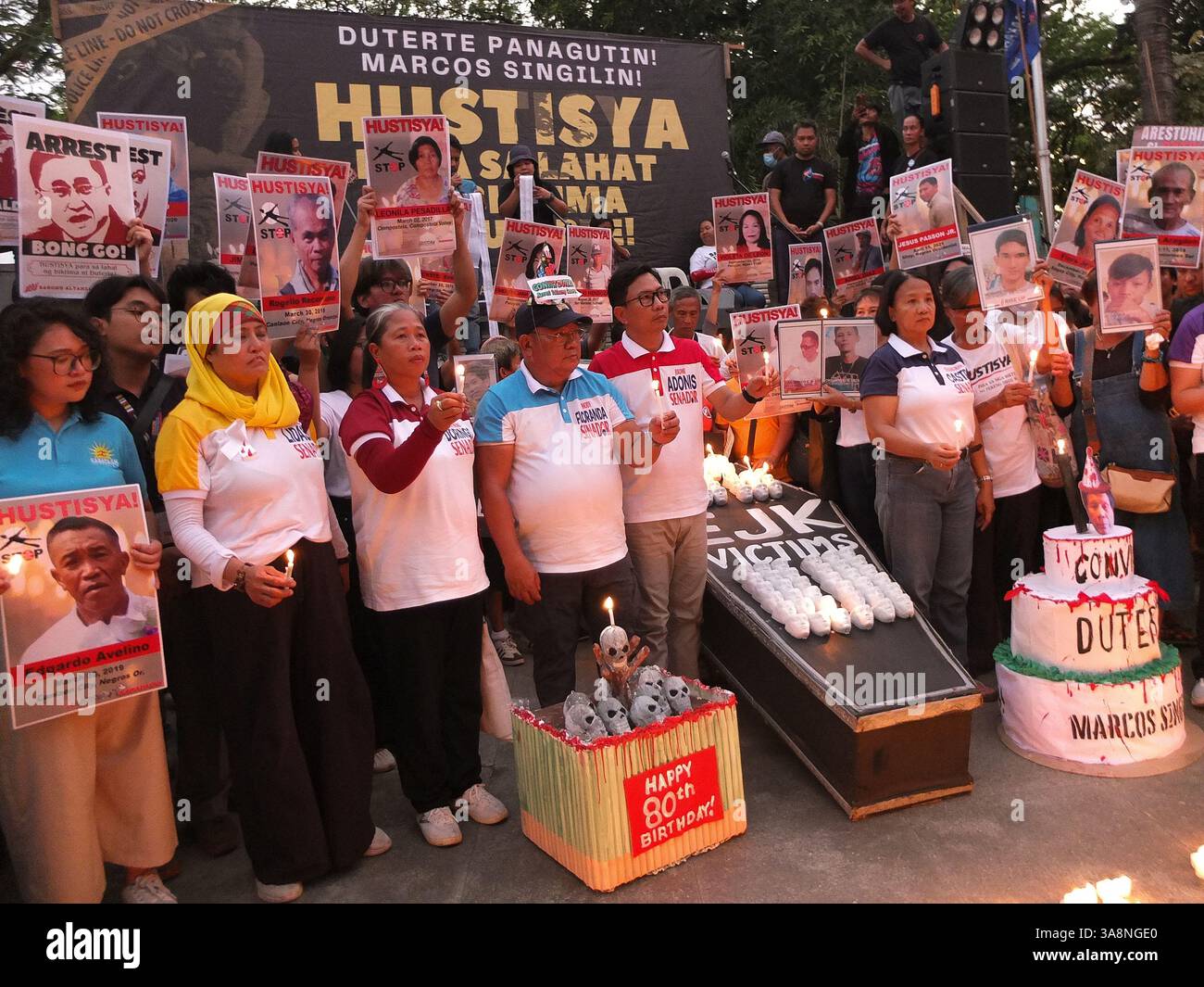 Manila, Philippines. 28th Mar, 2025. Labor activist and senatorial ...