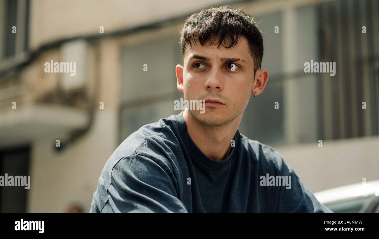 CHRISTIAN CHECA in ENEMIGOS (2025), directed by DAVID VALERO. Credit ...