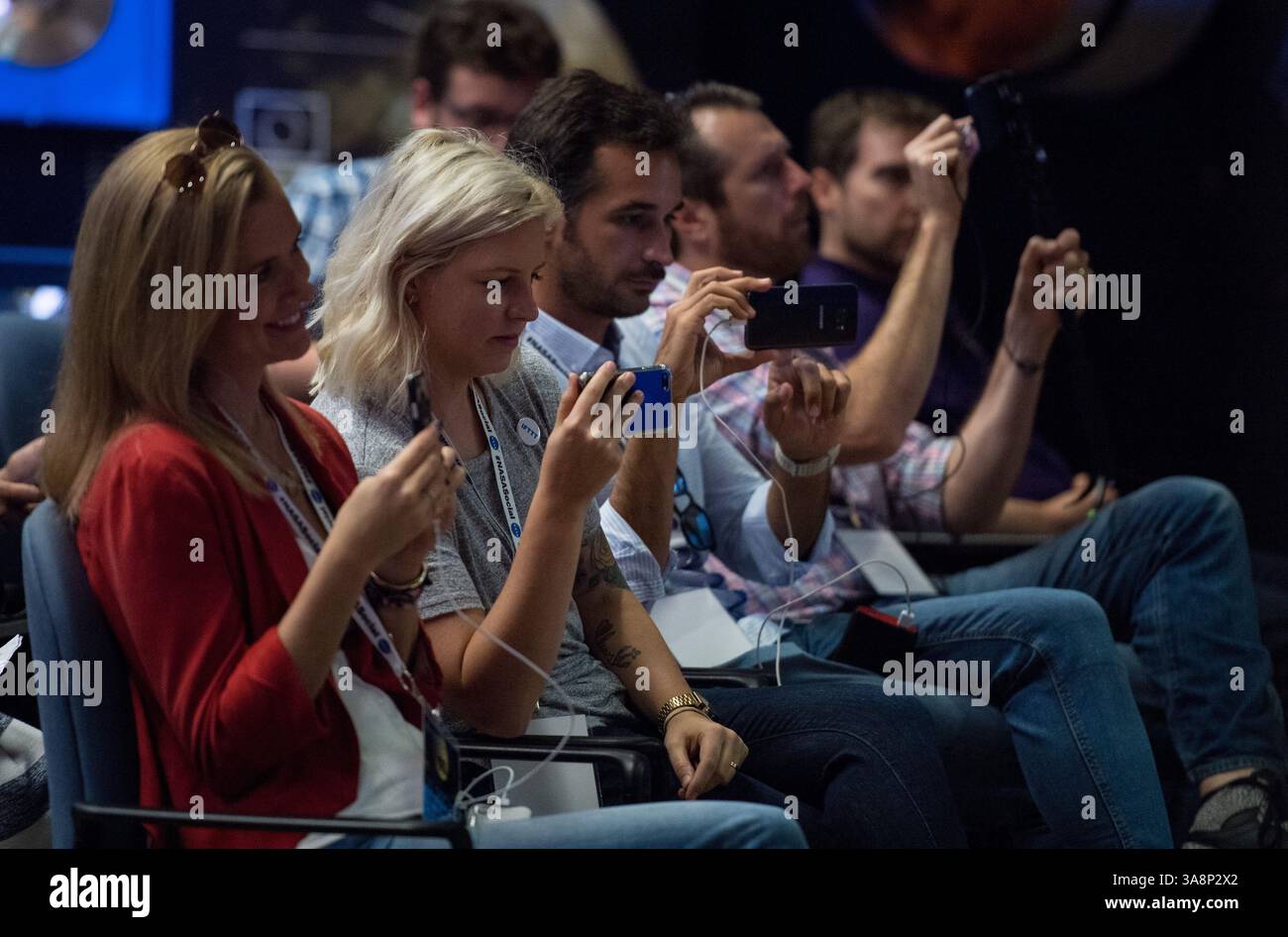 September 14, 2017 - Pasadena, California, U.S. - NASA Social attendees ...