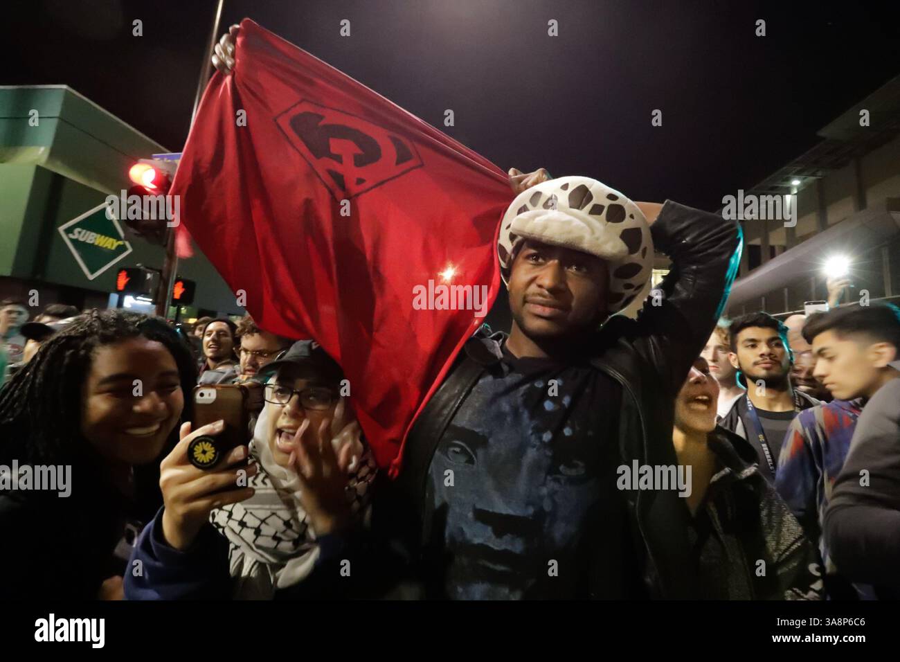 Ben shapiro protest hi-res stock photography and images - Alamy