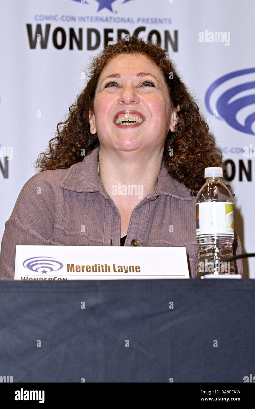 Meredith Layne beim Panel zur Netflix Animationsserie Blood of Zeus auf der WonderCon 2025 im ...