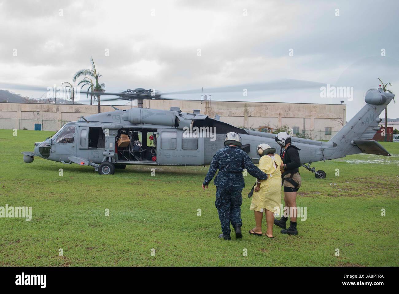 September 7, 2017 - Virgin Islands, United States - U.S. Navy sailors ...