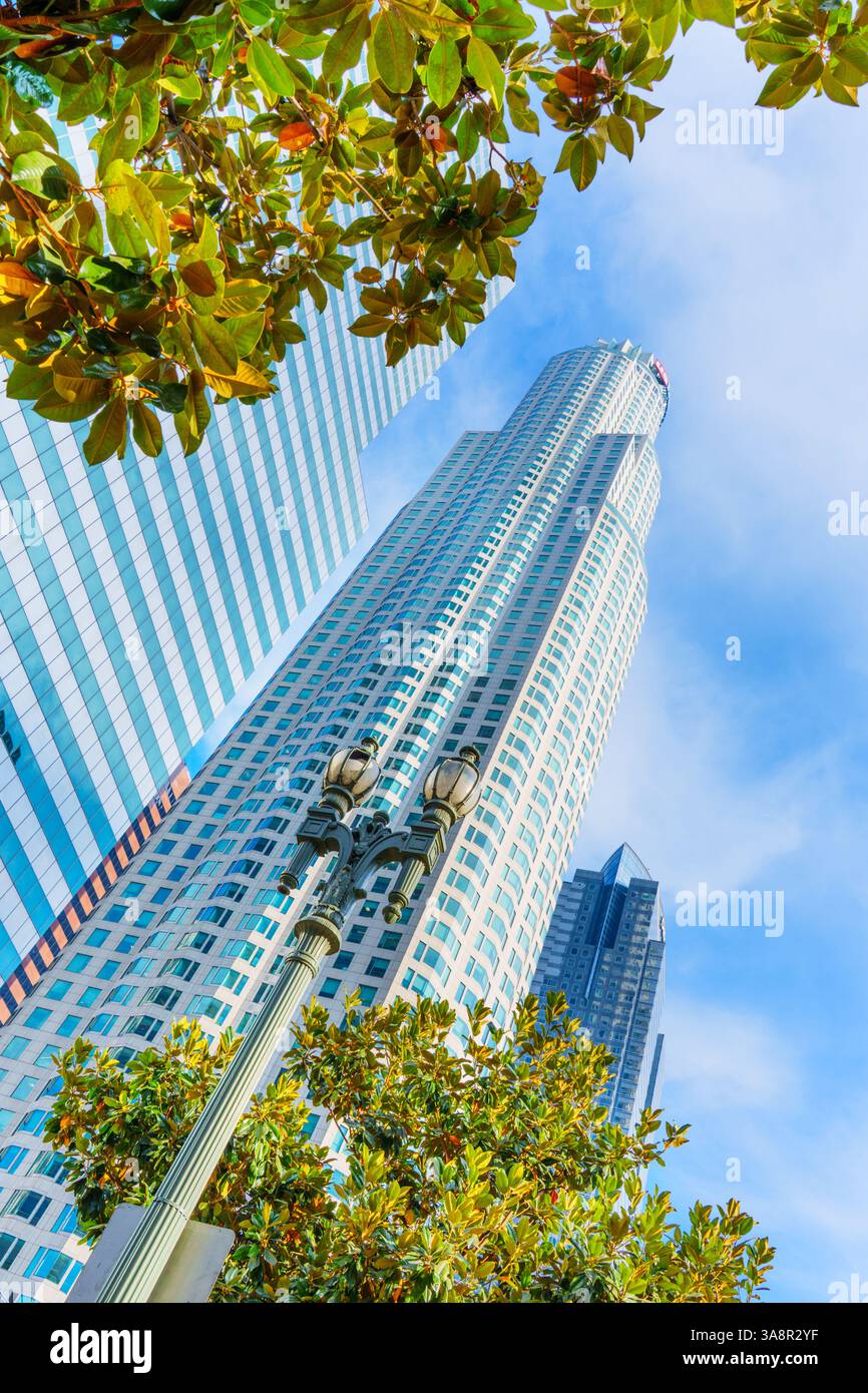 Los Angeles, California - December 4, 2024: Low-angle view of Citigroup ...