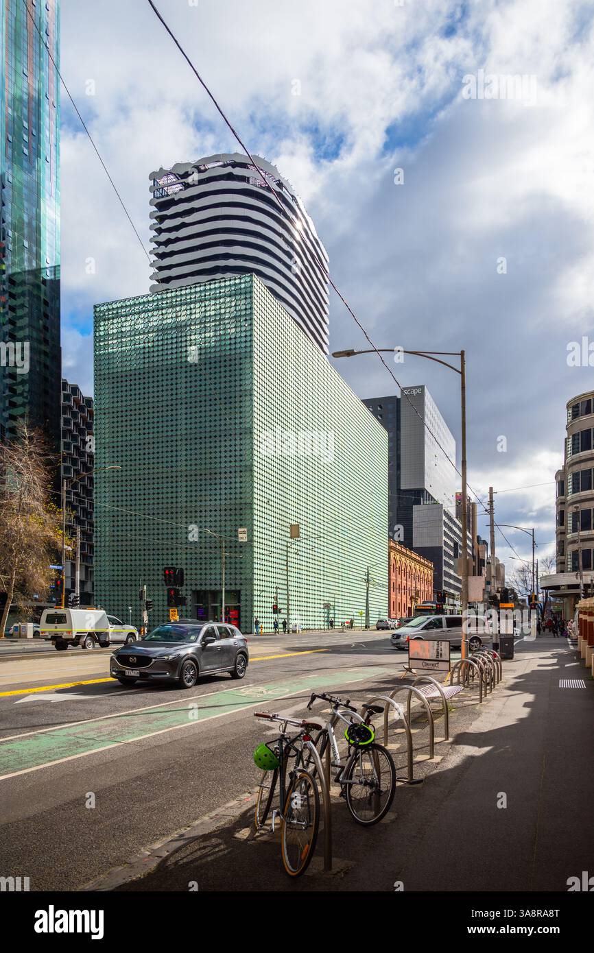 Melbourne, Victoria, Australia - RMIT Design Hub by Sean Godsell ...