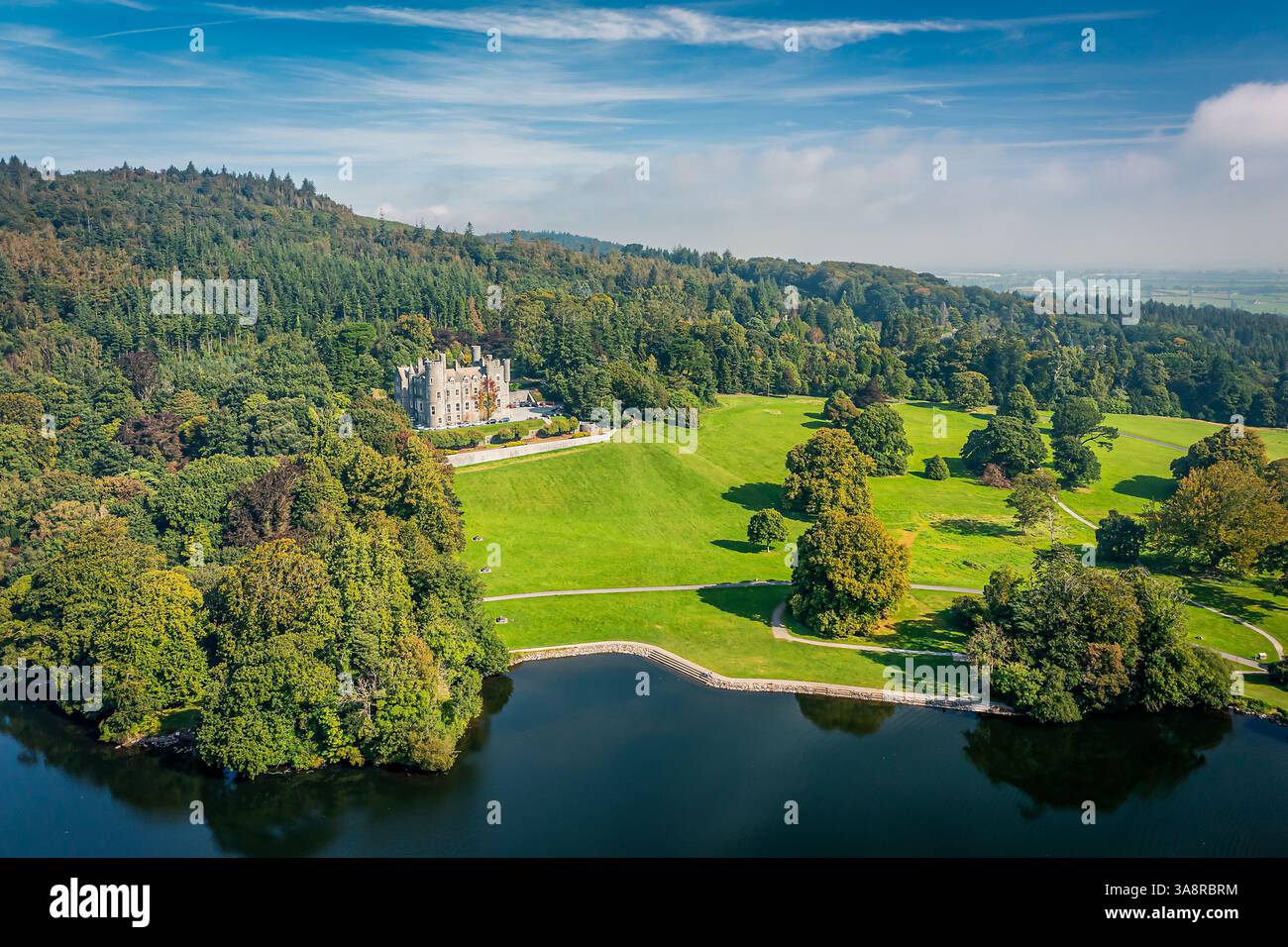 Lovely Castlewellan Forest Park, Mourne Mountains, County Dawn ...