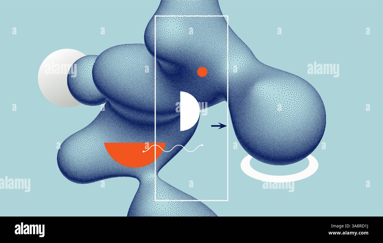 Blue dye in liquid Stock Vector Images - Alamy