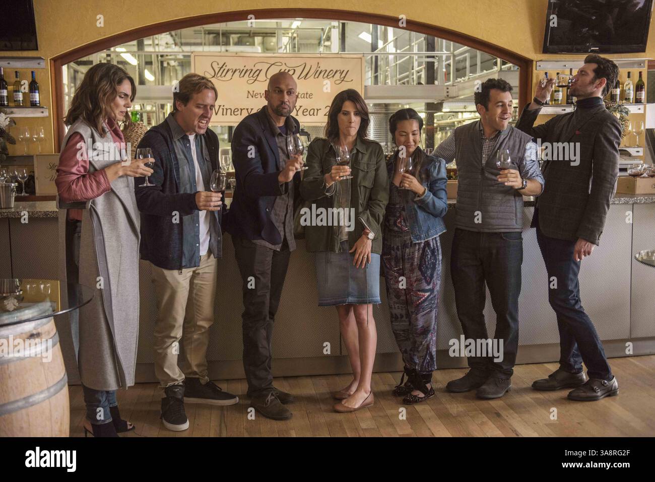 April 21, 2017 - Annie Parisse, Nat Faxon, Keegan-Michael Key, Cobie ...