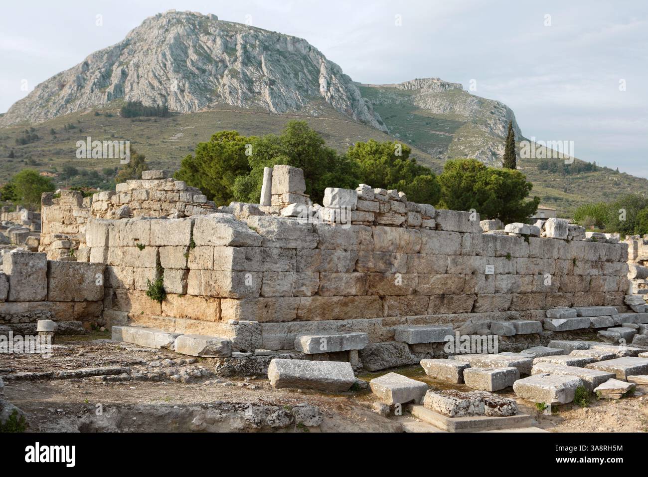 April 16, 2007 - Corinth, Greece - A detail of the Bema, on April 16 ...