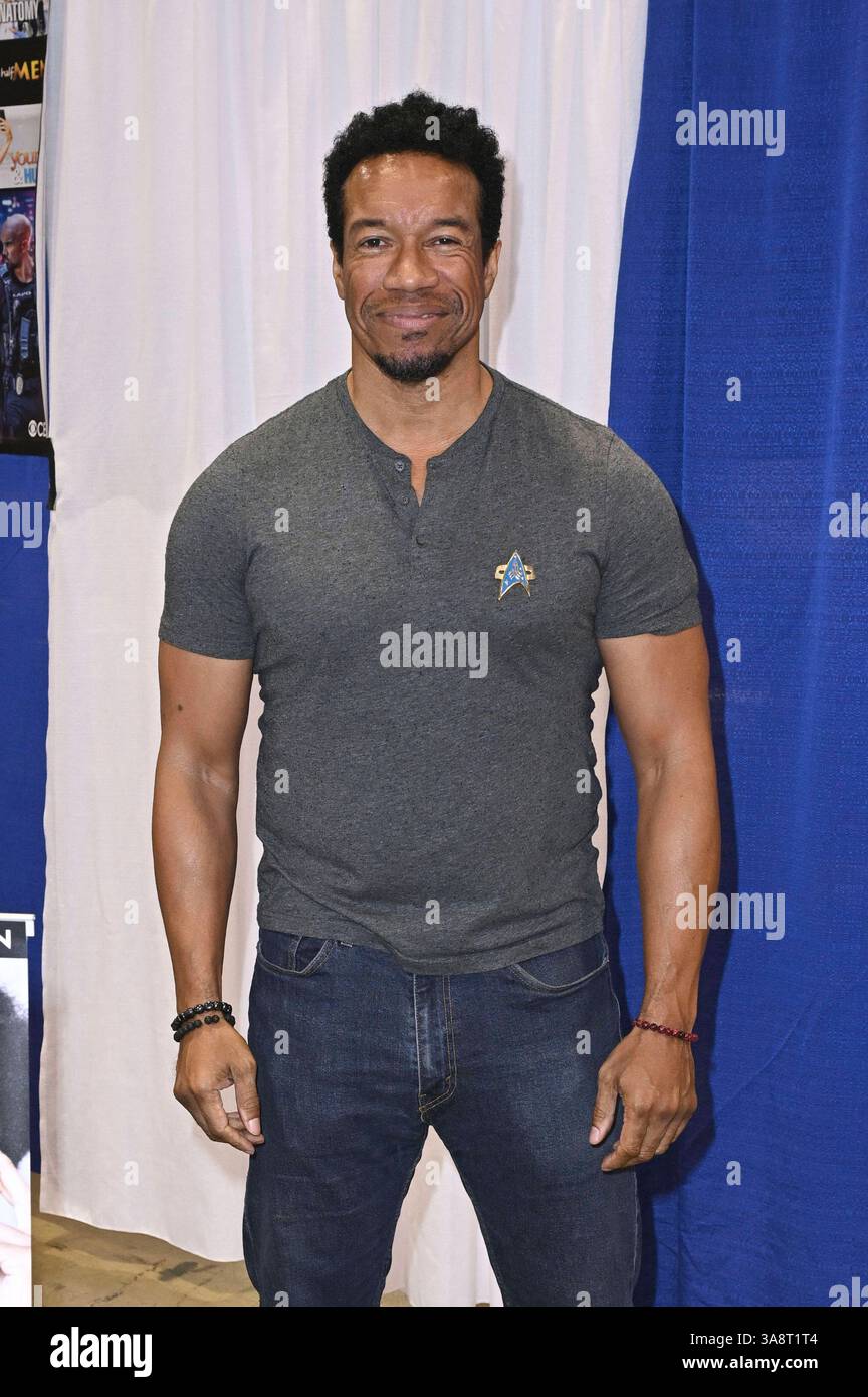 Rico E. Anderson auf der WonderCon 2025 im Anaheim Convention Center. Anaheim, 28.03.2025 ...