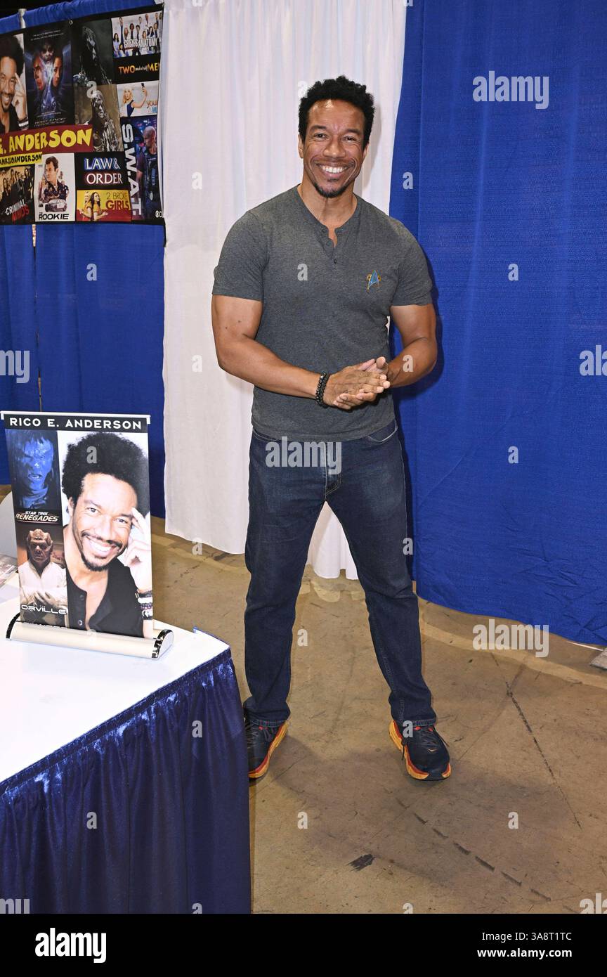 Rico E. Anderson auf der WonderCon 2025 im Anaheim Convention Center. Anaheim, 28.03.2025 ...