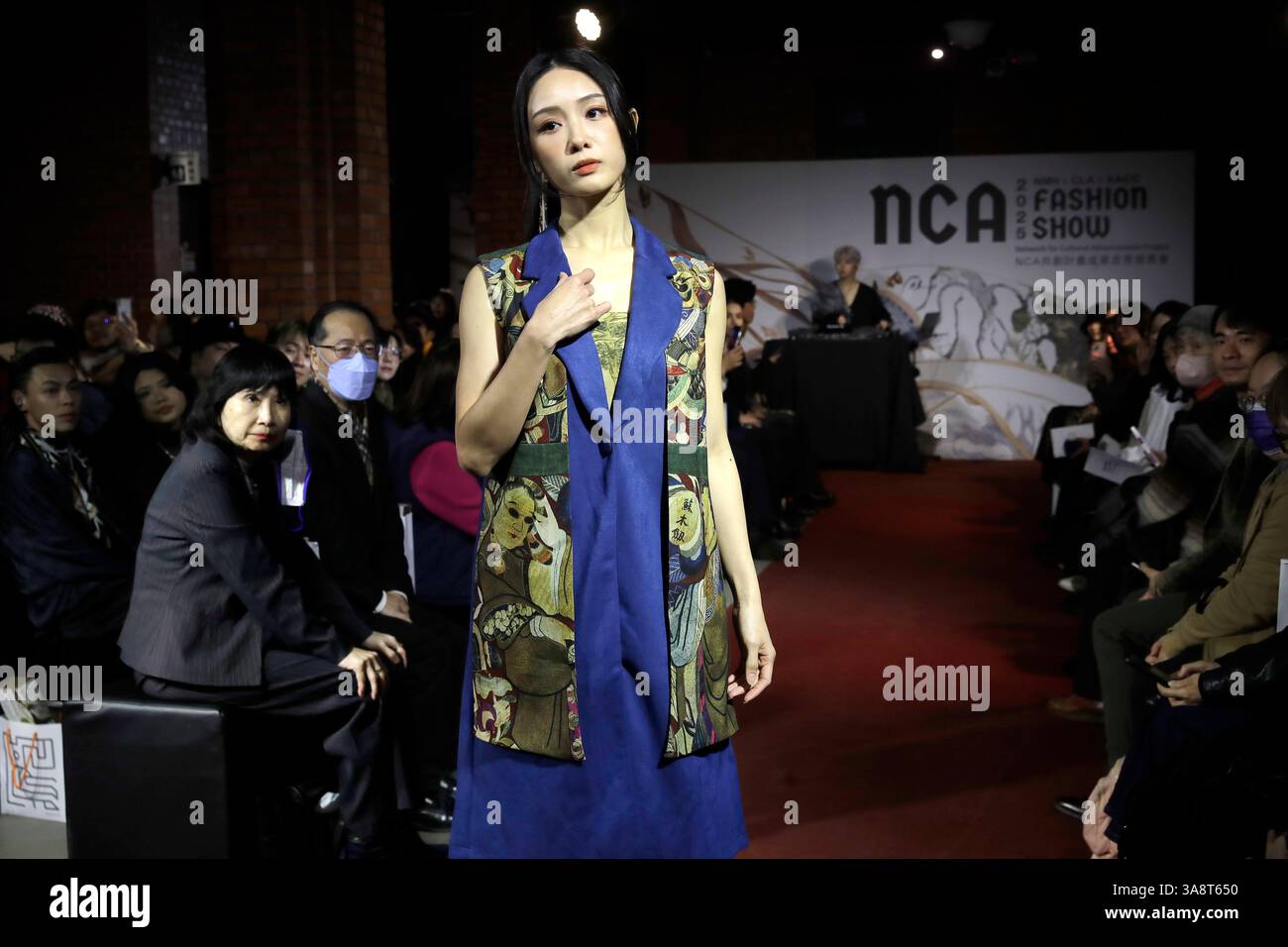Models present creations inspired by museum collections during the 2025 ...