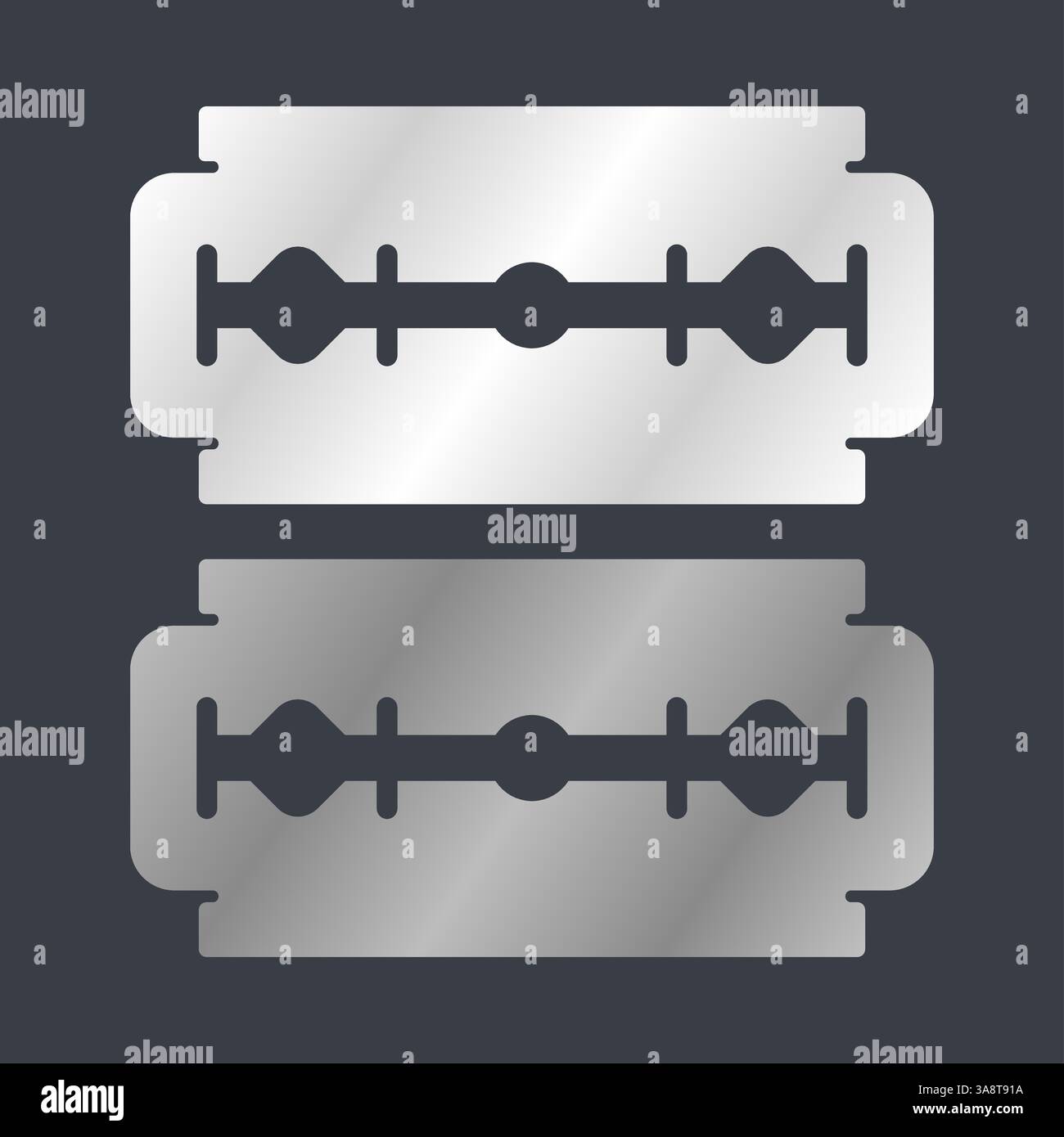 Razorblades Stock Vector Images - Alamy
