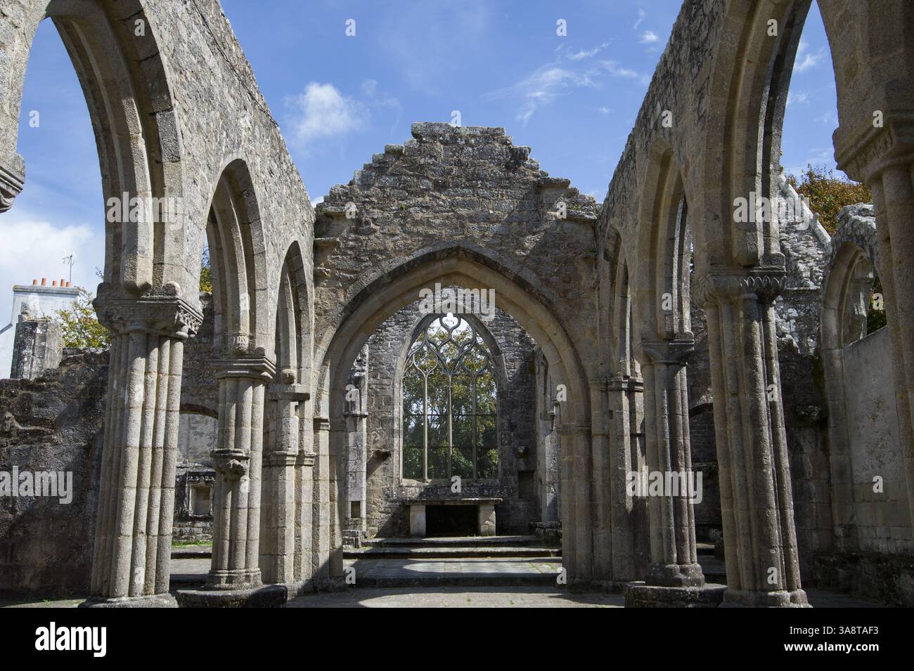 St-Jacques de Lambour Church, Pont L'Abbe, Brittany, France Stock Photo ...