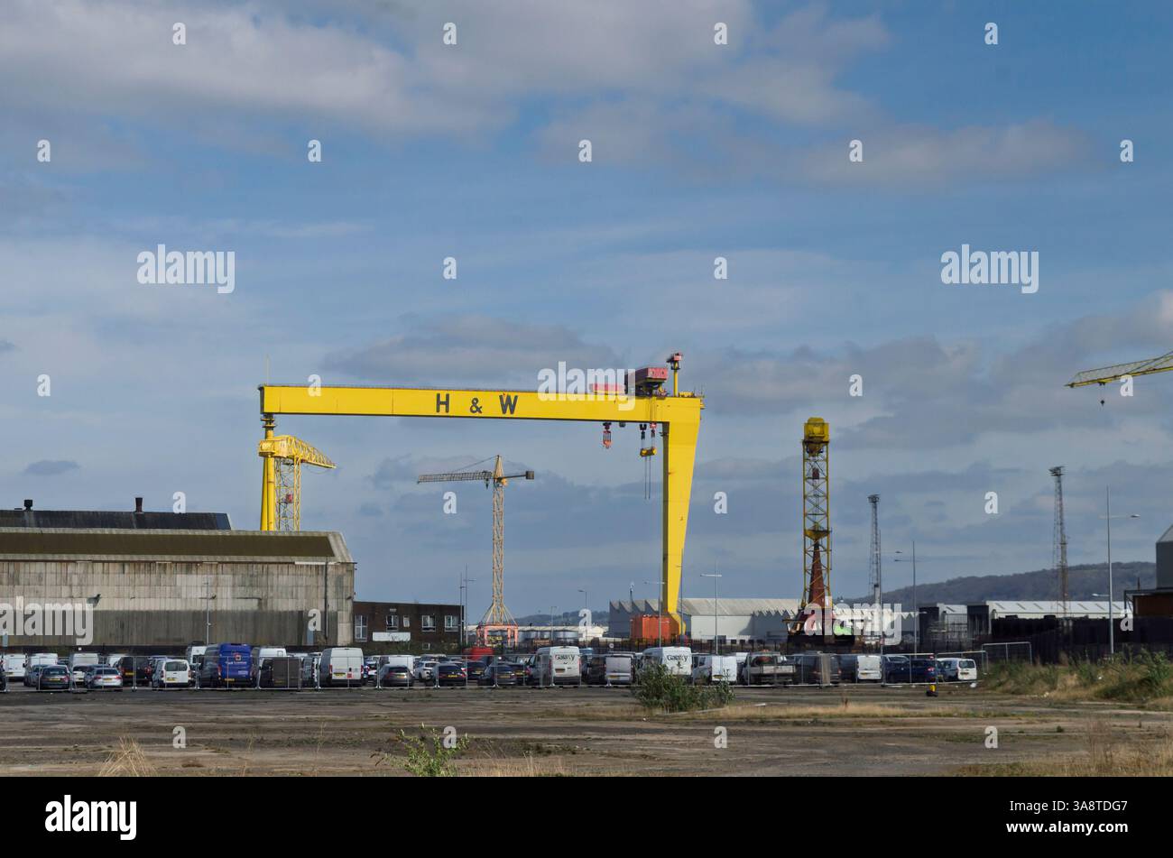 Belfast Co. Antrim Northern Ireland March 26 2025 - One of the iconic ...