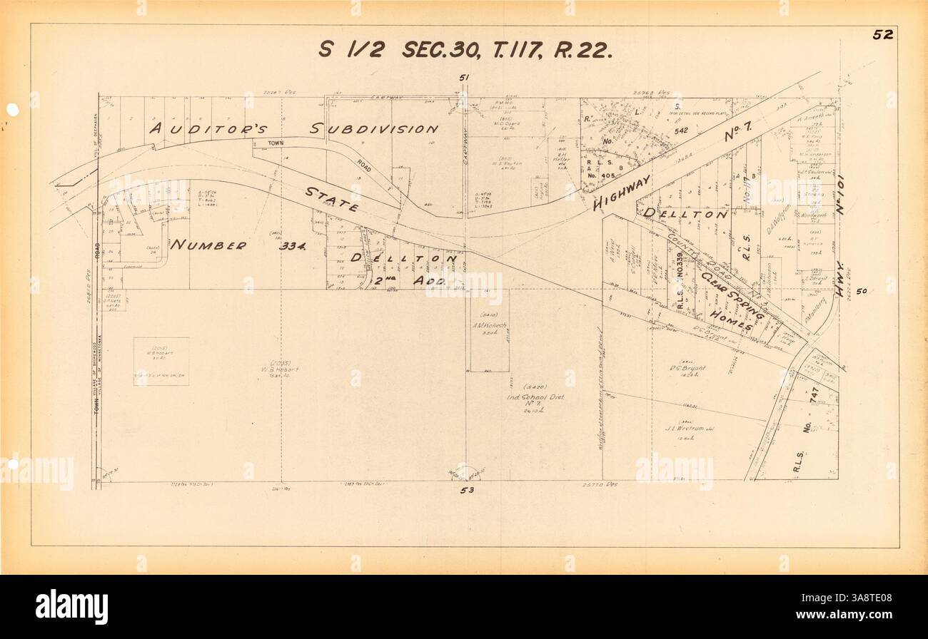 Detailed maps of Minnetonka Village in this atlas feature property ...