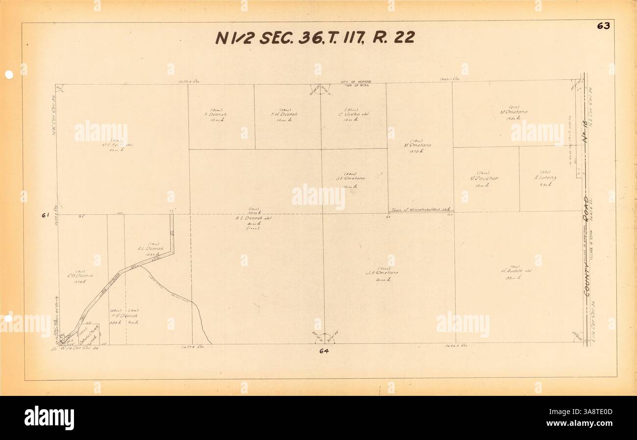 This set of detailed maps for minnetonka village includes proper hi-res ...