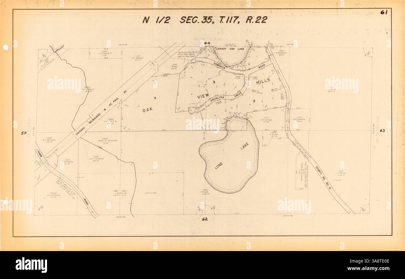 This atlas of Minnetonka Village includes maps with details on property ...