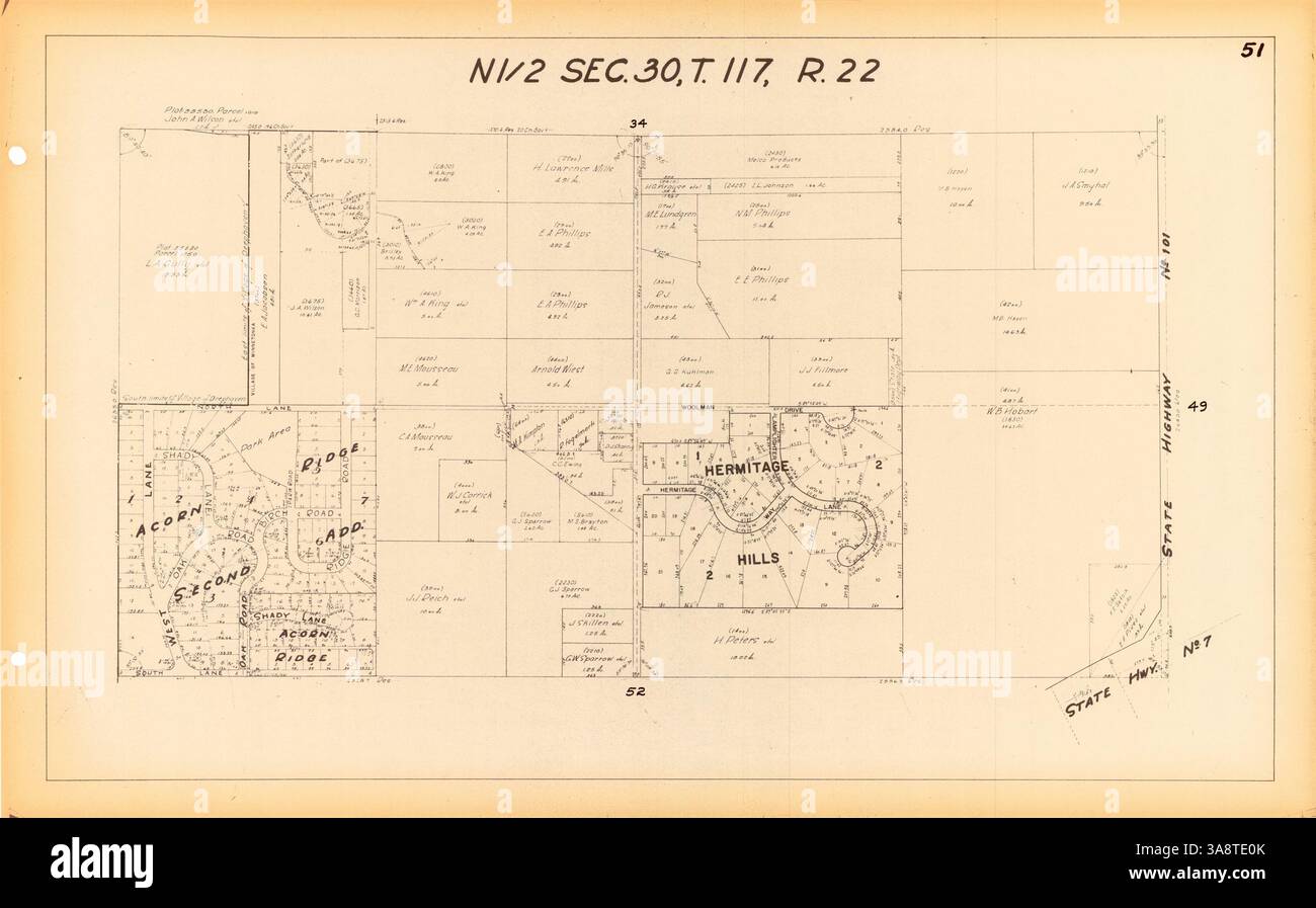 The atlas includes a complete set of maps of Minnetonka Village ...