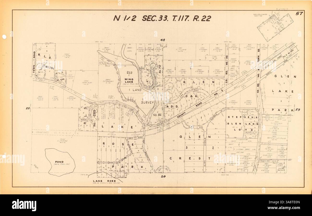The Atlas of Minnetonka Village provides maps that detail property ...