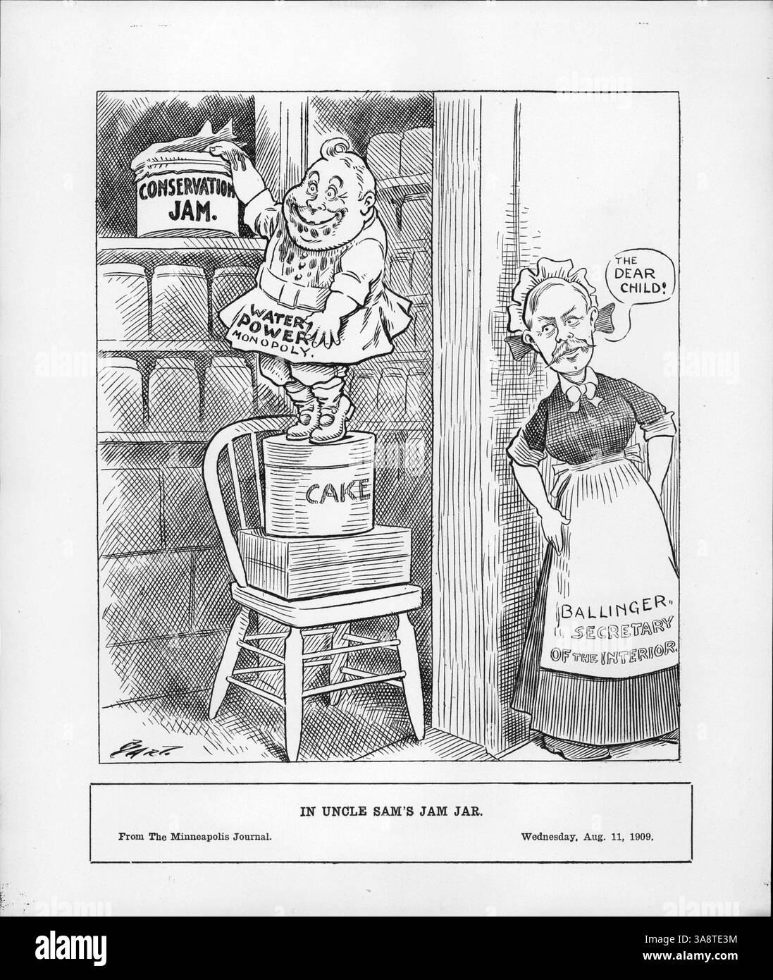 Land reform cartoon Black and White Stock Photos & Images - Alamy