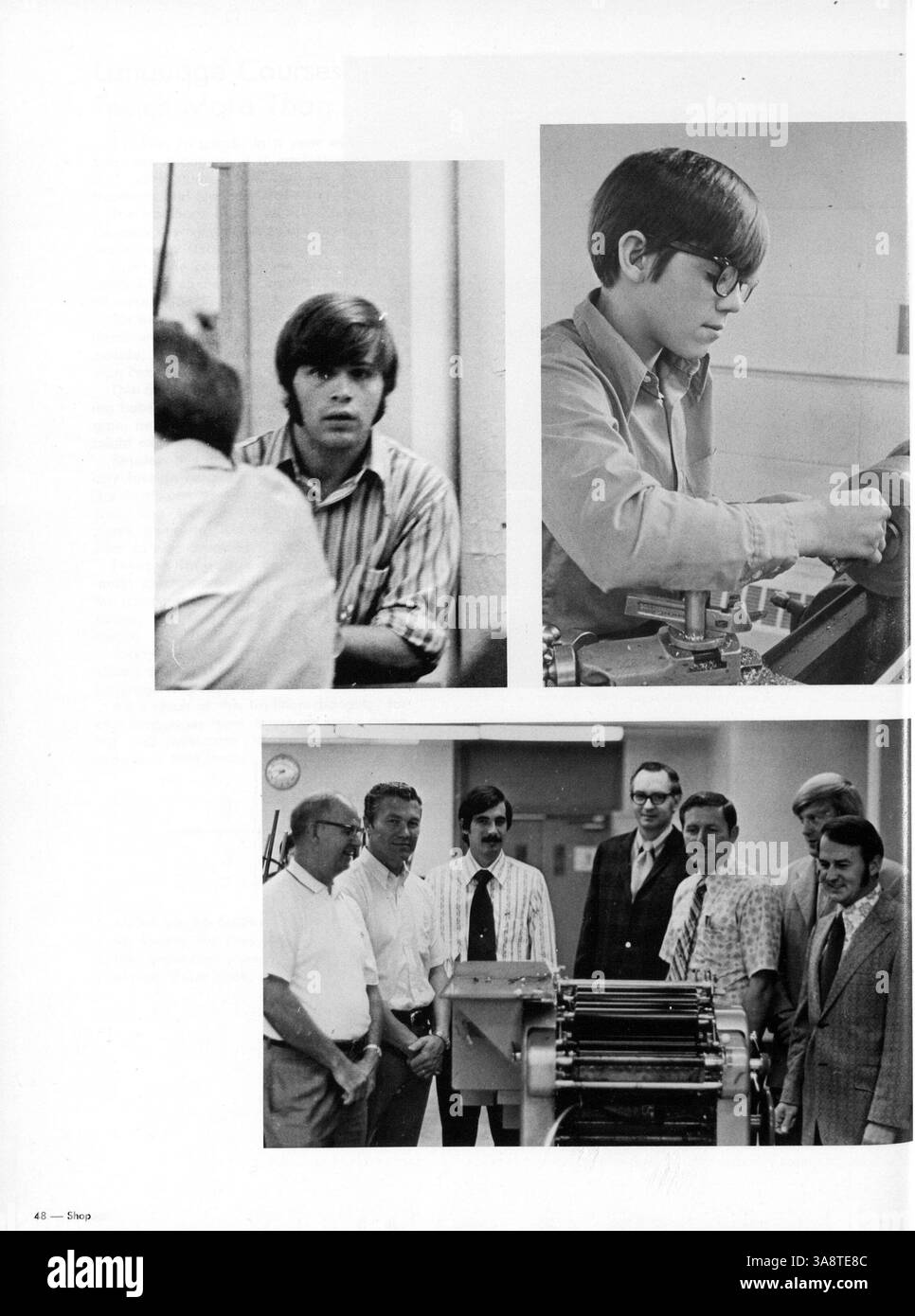 This 1973 Talons yearbook from Cooper High School features students ...