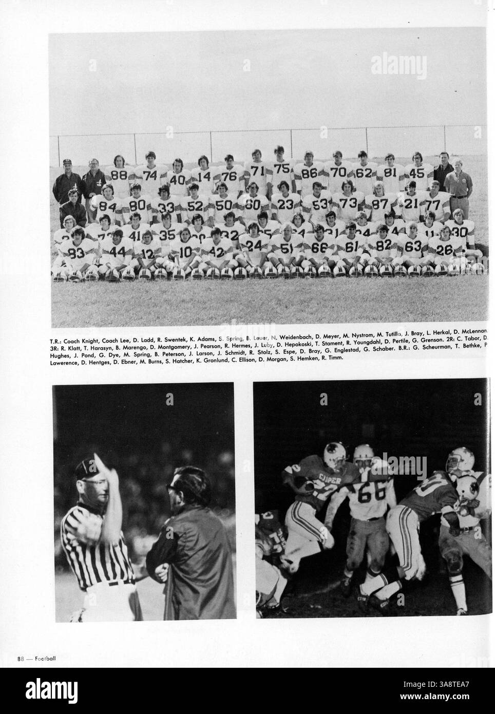 The Talons 1973 yearbook documents key moments at Cooper High School ...