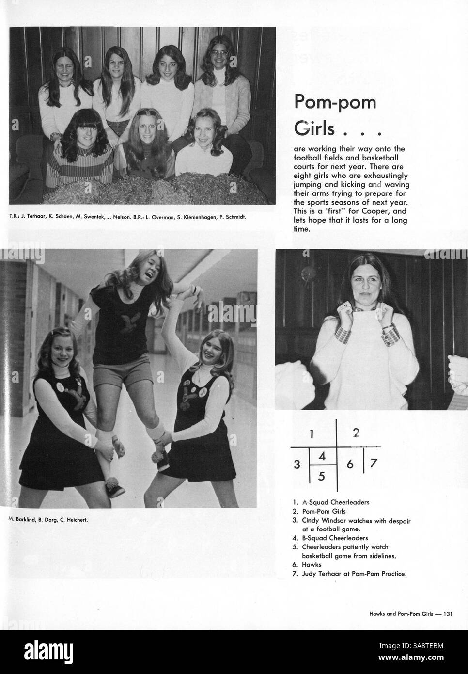 This 1973 yearbook from Cooper High School showcases student ...