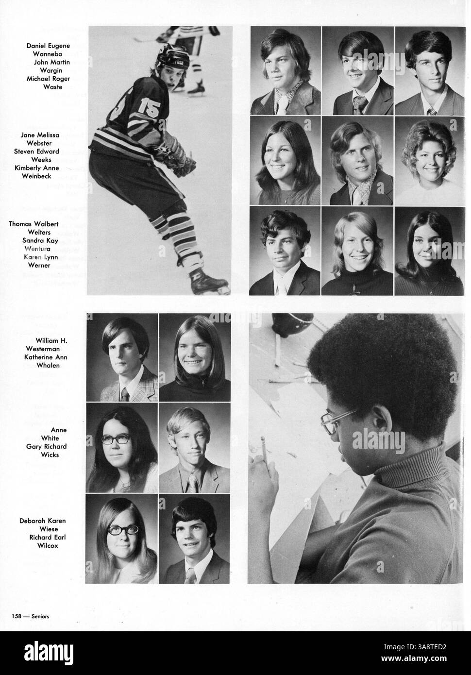 The 1973 Talons yearbook captures the highlights of student life at ...