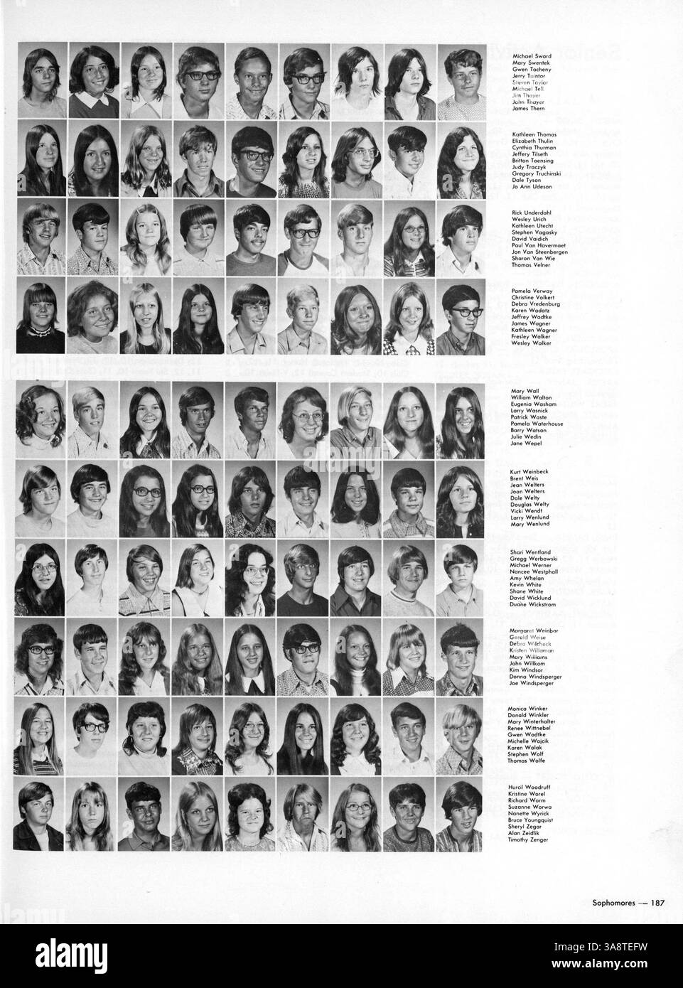 Featuring student body portraits Black and White Stock Photos & Images ...