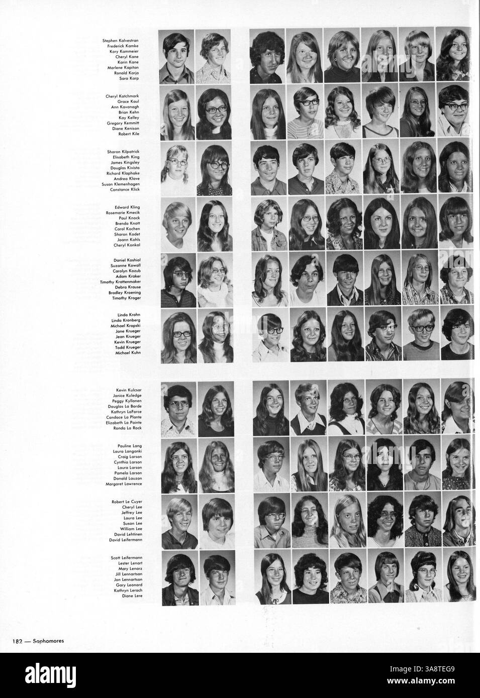 Notable school events from the 1972 1973 year hi-res stock photography ...