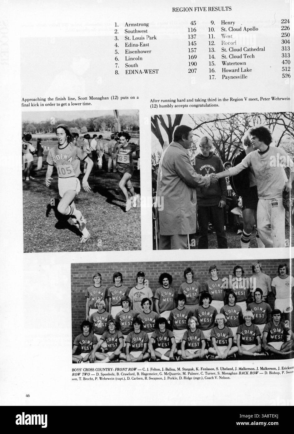 This yearbook from Edina West High School captures the highlights of ...