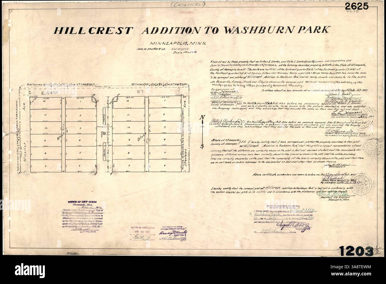 The Hillcrest Addition to Washburn Park in Minneapolis represents the ...