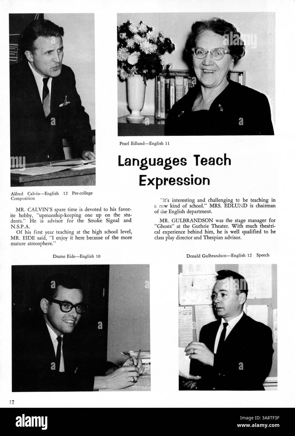 The 1966 Mohian yearbook from Mound High School showcases the major ...