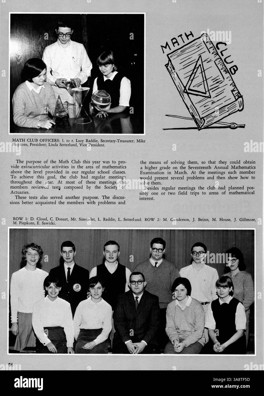 The Mohian 1966 yearbook documents the 1965-1966 school year at Mound ...