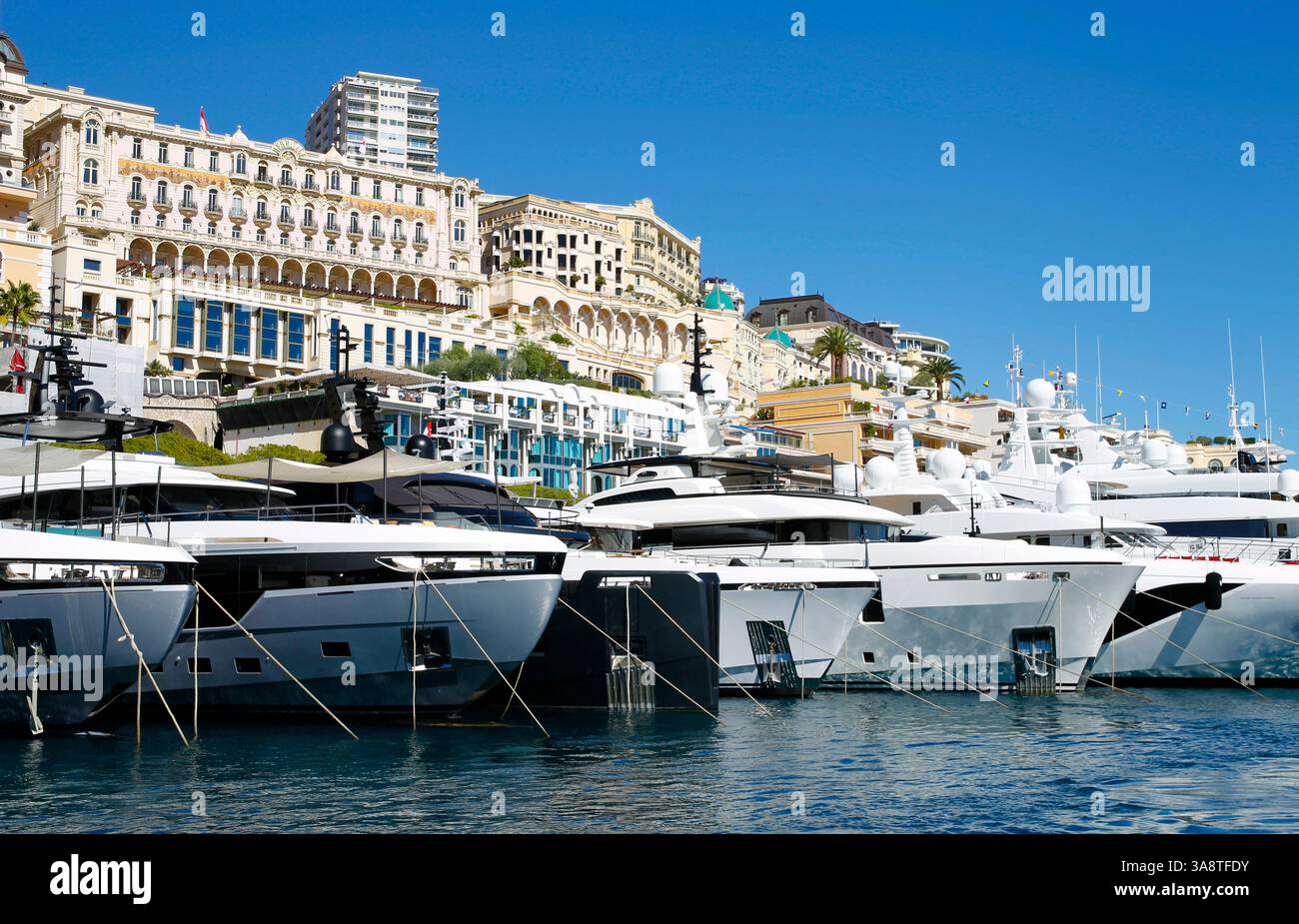 Monaco, Monte Carlo - September 30, 2022: Monaco Yacht Show MYS with ...