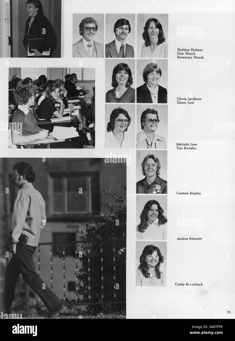 Documenting the 1980 1981 school year with profiles of students hi-res ...