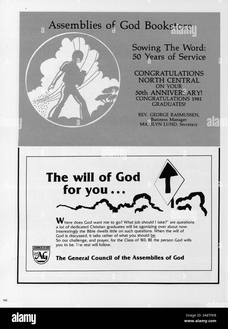 The 1981 Yearbook from North Central Bible College documents the 50th ...