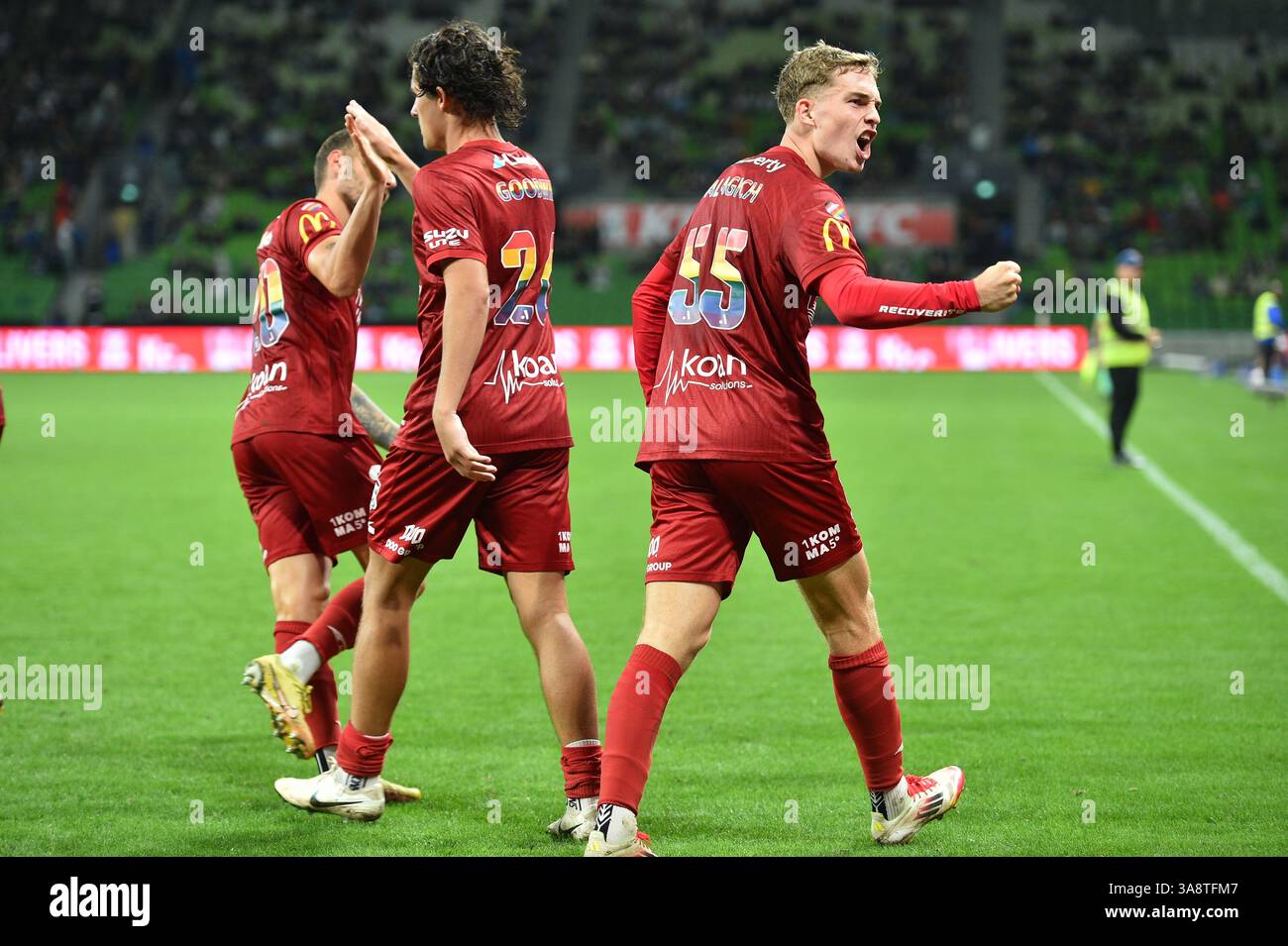 Australian football player ethan alagich hi-res stock photography and ...