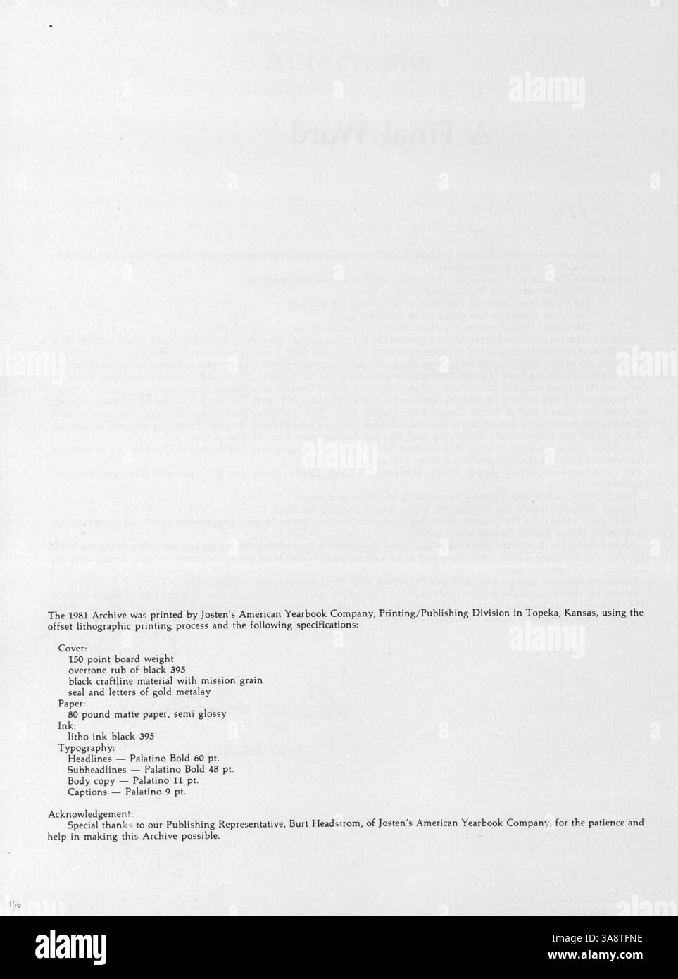 The 1981 Yearbook from North Central Bible College features the 50th ...