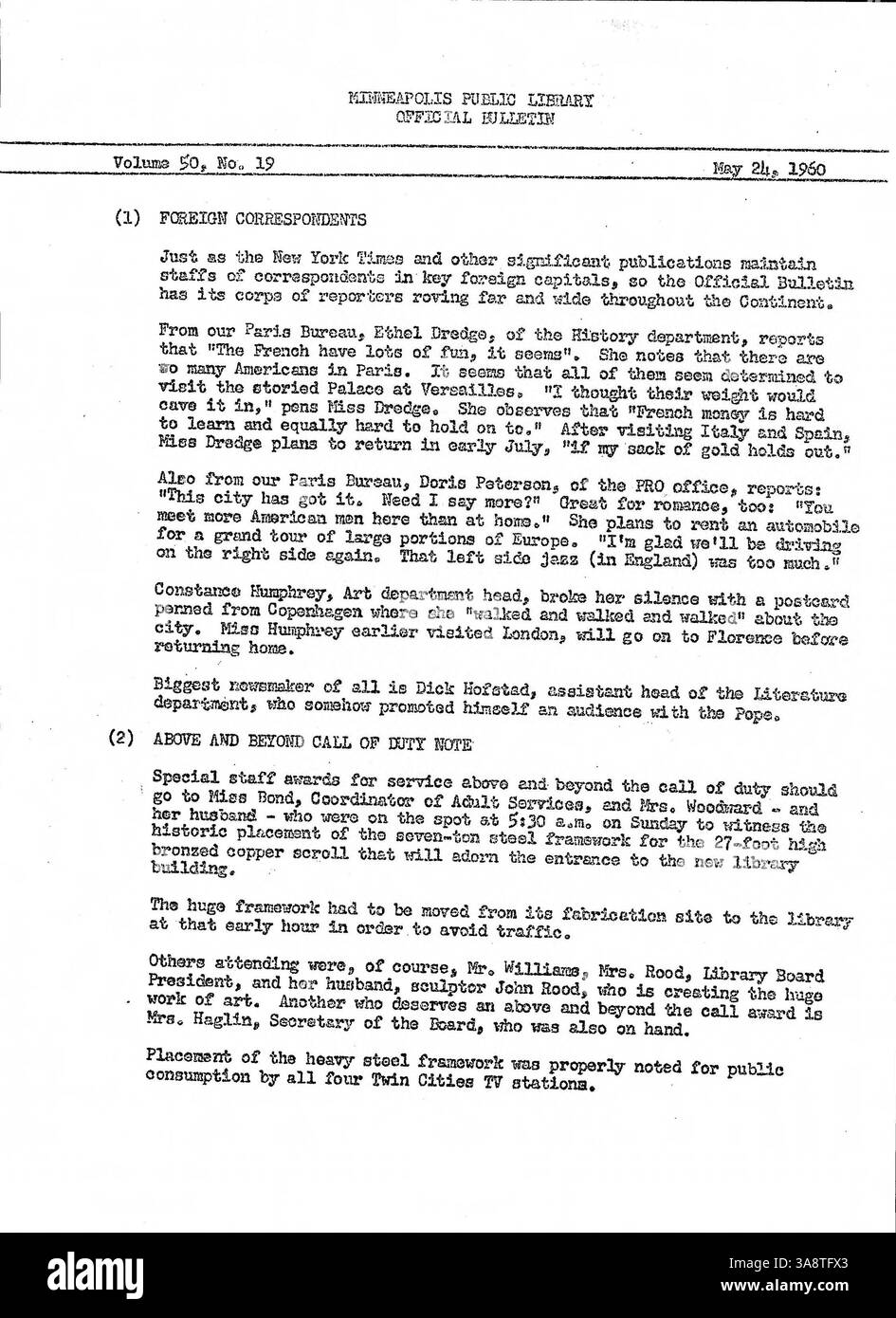 Keeping staff informed weekly hi-res stock photography and images - Alamy