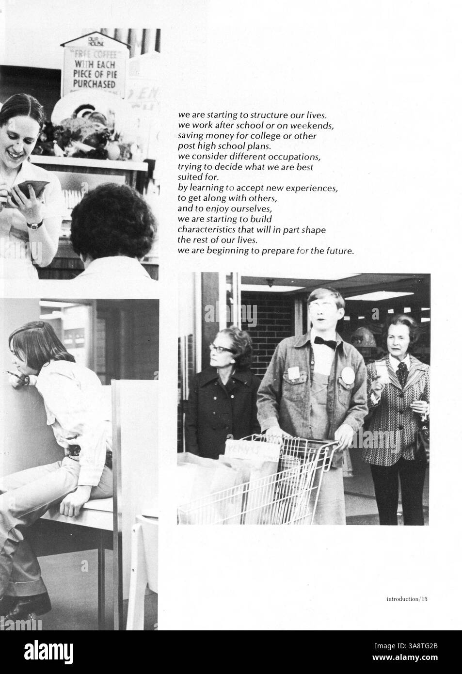 The 1973 Aurean Yearbook from Richfield High School reflects on the ...
