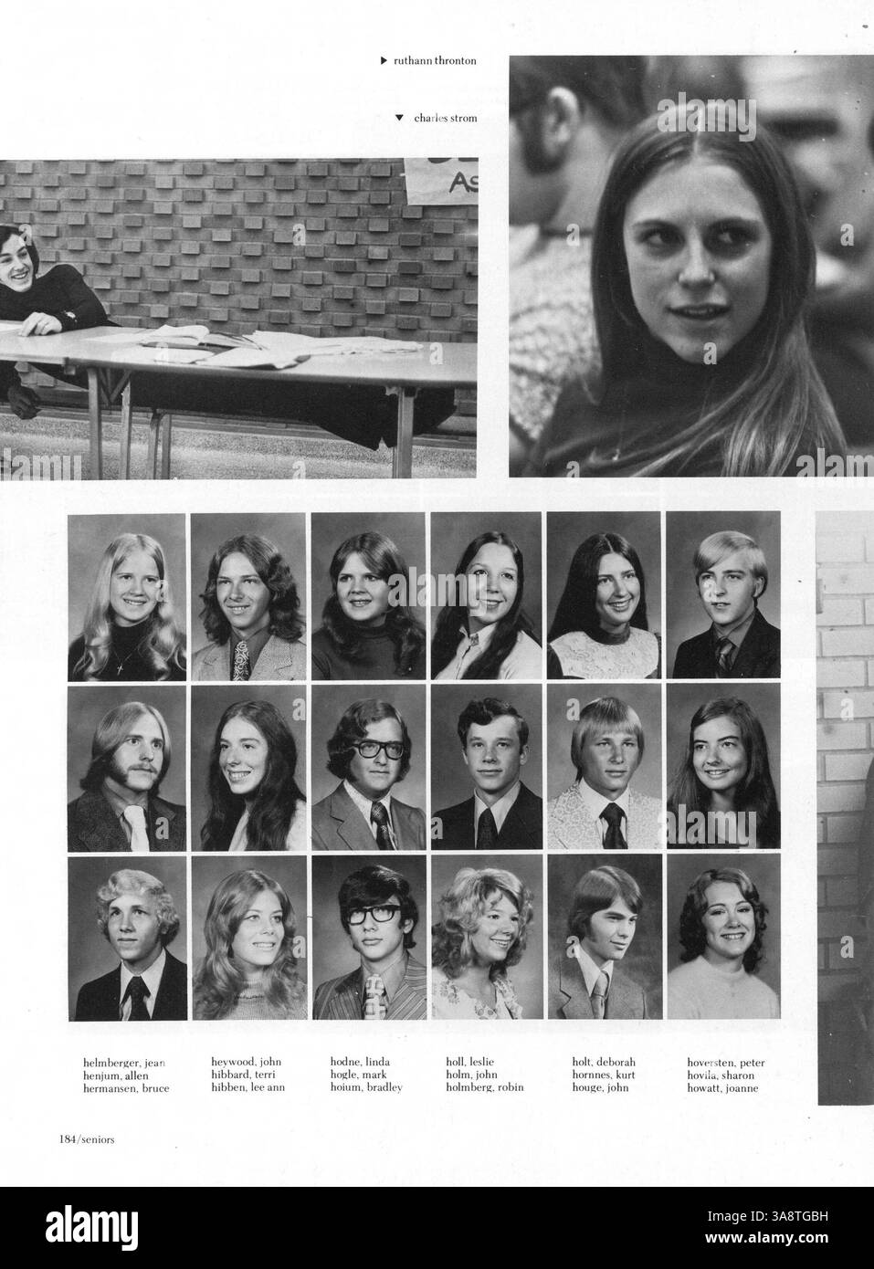 This high school yearbook from Richfield High School documents the 1972 ...