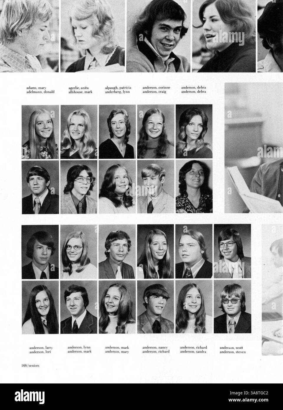 The 1973 Aurean Yearbook from Richfield High School chronicles the 1972 ...