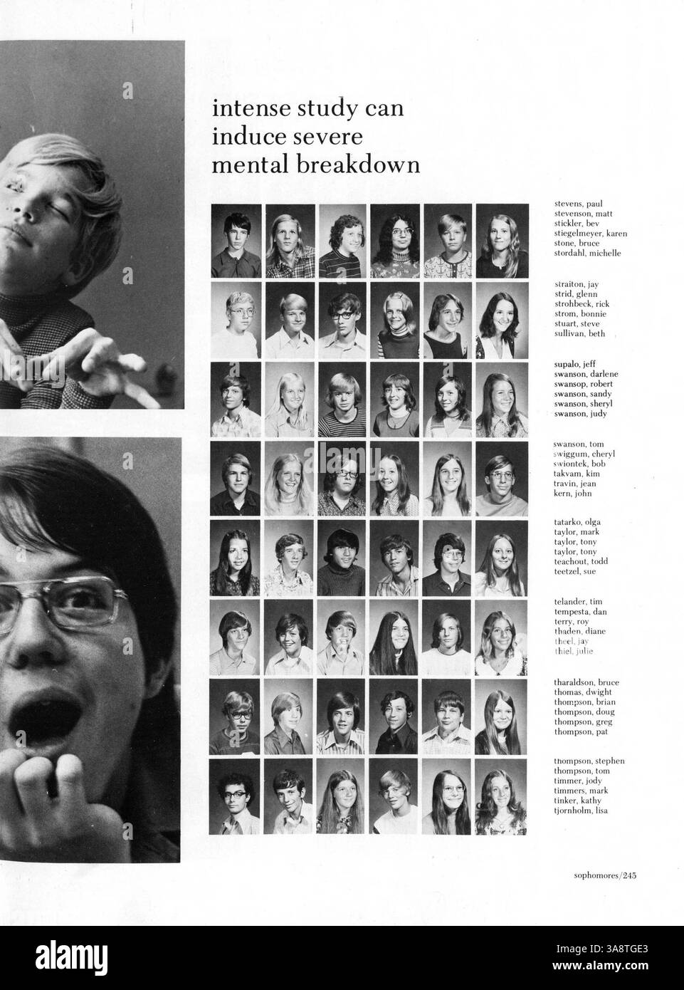 Aurean 73, Richfield High School's 1973 yearbook, showcases the various ...
