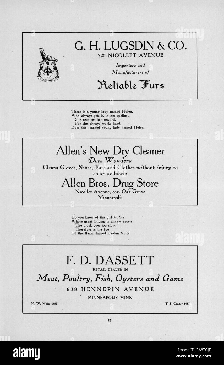 The Moccasin of 1912 yearbook documents the students, teachers, and key ...