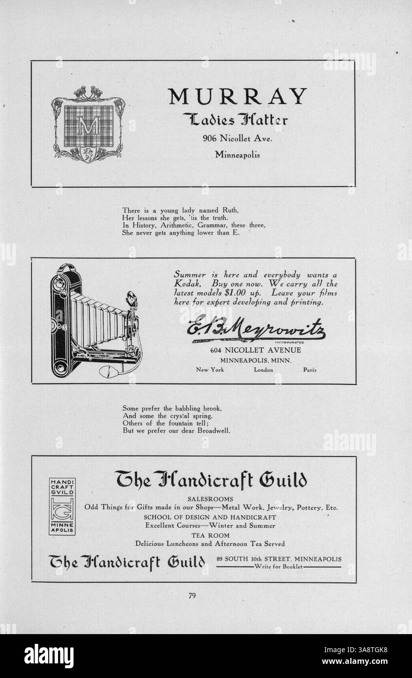The Moccasin of 1912 yearbook from Stanley Hall captures the 1911-1912 ...